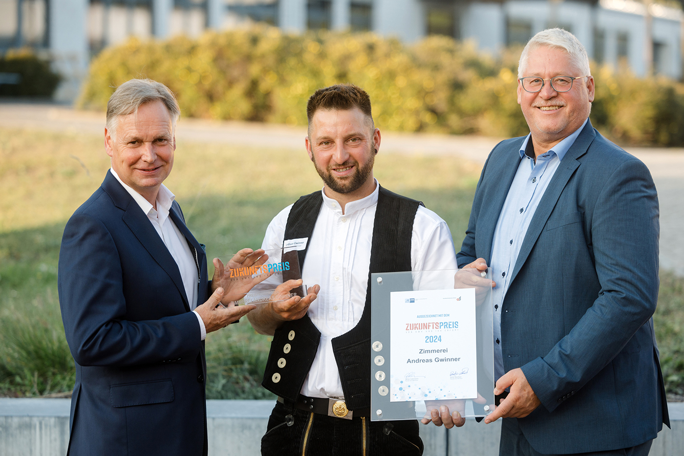 Wir haben den Zukunftspreis 2024 gewonnen! - Zimmerei Gwinner